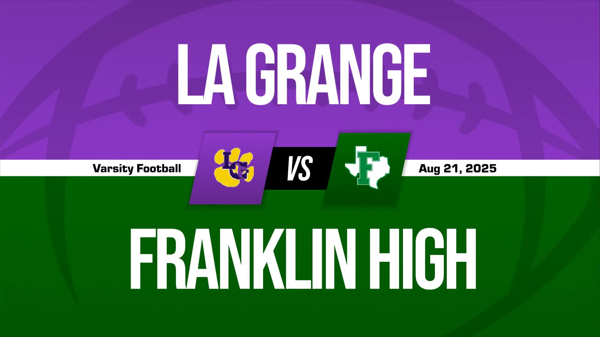 Football Recap: Franklin Falls to China Spring in First Game of Season ...