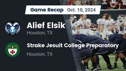 Football Recap: Strake Jesuit Comes Up Short