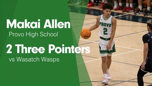 Makai Allen Game Report: vs Manti