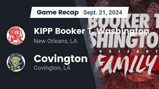 Football Game Preview: Booker T. Washington Lions vs. Carver Collegiate ...