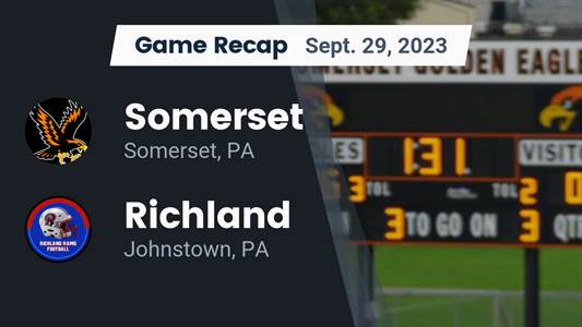 Football Game Recap: Penns Valley Area Rams vs. Somerset Eagles