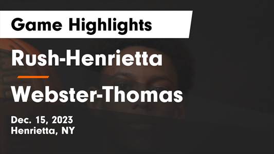 Basketball Game Recap: Webster Thomas Titans vs. Rush-Henrietta Royal Comets