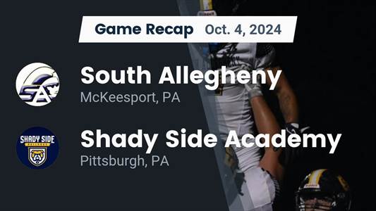 Football Recap: South Allegheny Triumphant Thanks to a Strong Effort ...