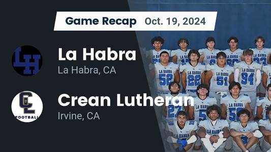 Football Recap: Crean Lutheran Triumphant Thanks to a Strong Effort ...