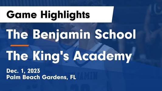 Basketball Game Recap: King's Academy Lions vs. Benjamin Buccaneers