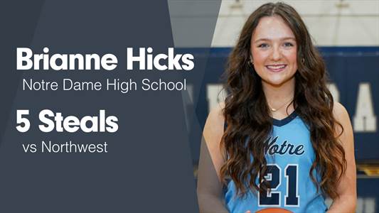 Brianne Hicks Game Report: vs Miller