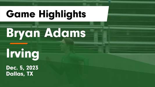 Basketball Game Recap: Adams Cougars vs. Irving Tigers