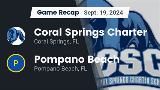 Football Game Preview: Coral Springs Charter Panthers vs. Pine Crest ...
