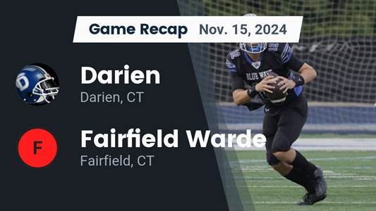 Football Recap: Darien Triumphant Thanks to a Strong Effort from Ben Rolapp