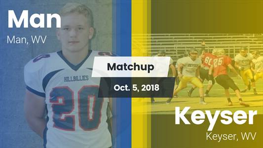 Football Game Recap: Keyser vs. Man