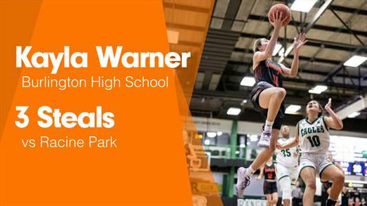 Softball Recap: Burlington comes up short despite Kayla Warner's strong performance