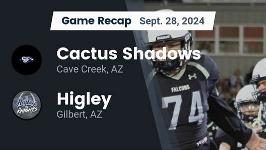 Football Recap: Luke Haugo Leads Higley to Victory over Cactus Shadows