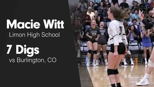 Macie Witt Game Report: vs Stratton