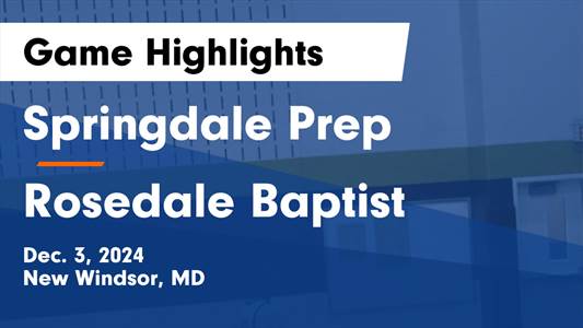Basketball Game Preview: Rosedale Christian Academy Rosedale Panthers ...
