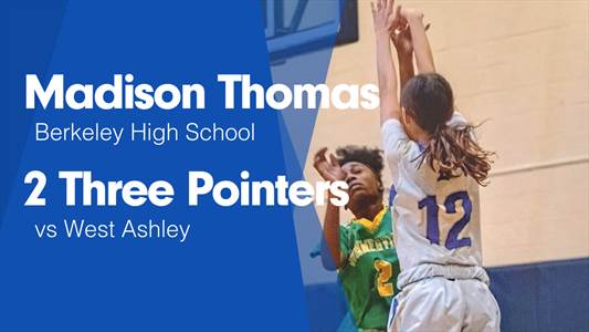 Madison Thomas Game Report: vs Cane Bay
