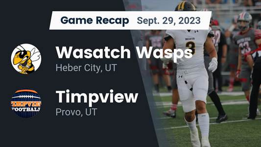 Football Game Preview: Wasatch Wasps vs. Orem Tigers