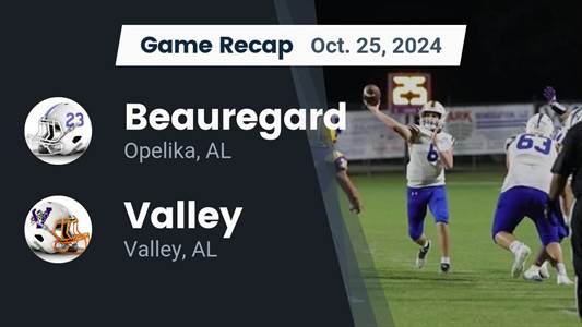 Football Recap: Beauregard Takes a Loss