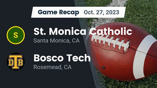 Football Game Recap: Bosco Tech Tigers vs. St. Monica Mariners