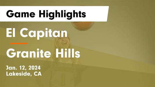Basketball Game Preview: Granite Hills Eagles vs. Grossmont Foothillers