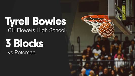 Tyrell Bowles Game Report: vs Eleanor Roosevelt