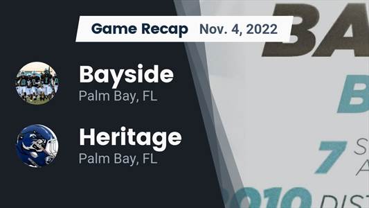 Football Game Preview: Heritage Panthers vs. Bayside Bears