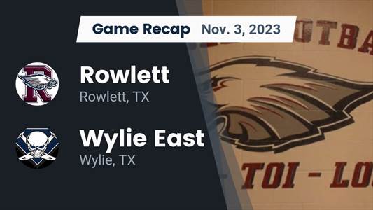 Football Game Recap: Tyler Legacy Raiders vs. Wylie East Raiders