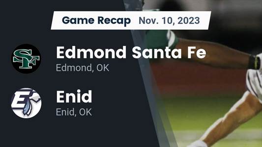 Football Game Recap: Enid Plainsmen vs. Edmond Santa Fe Wolves