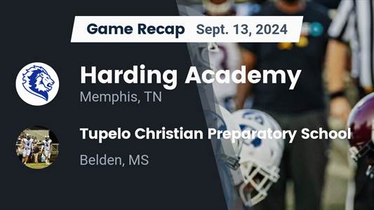 Football Game Preview: Harding Academy Lions vs. First Assembly Christian Crusaders