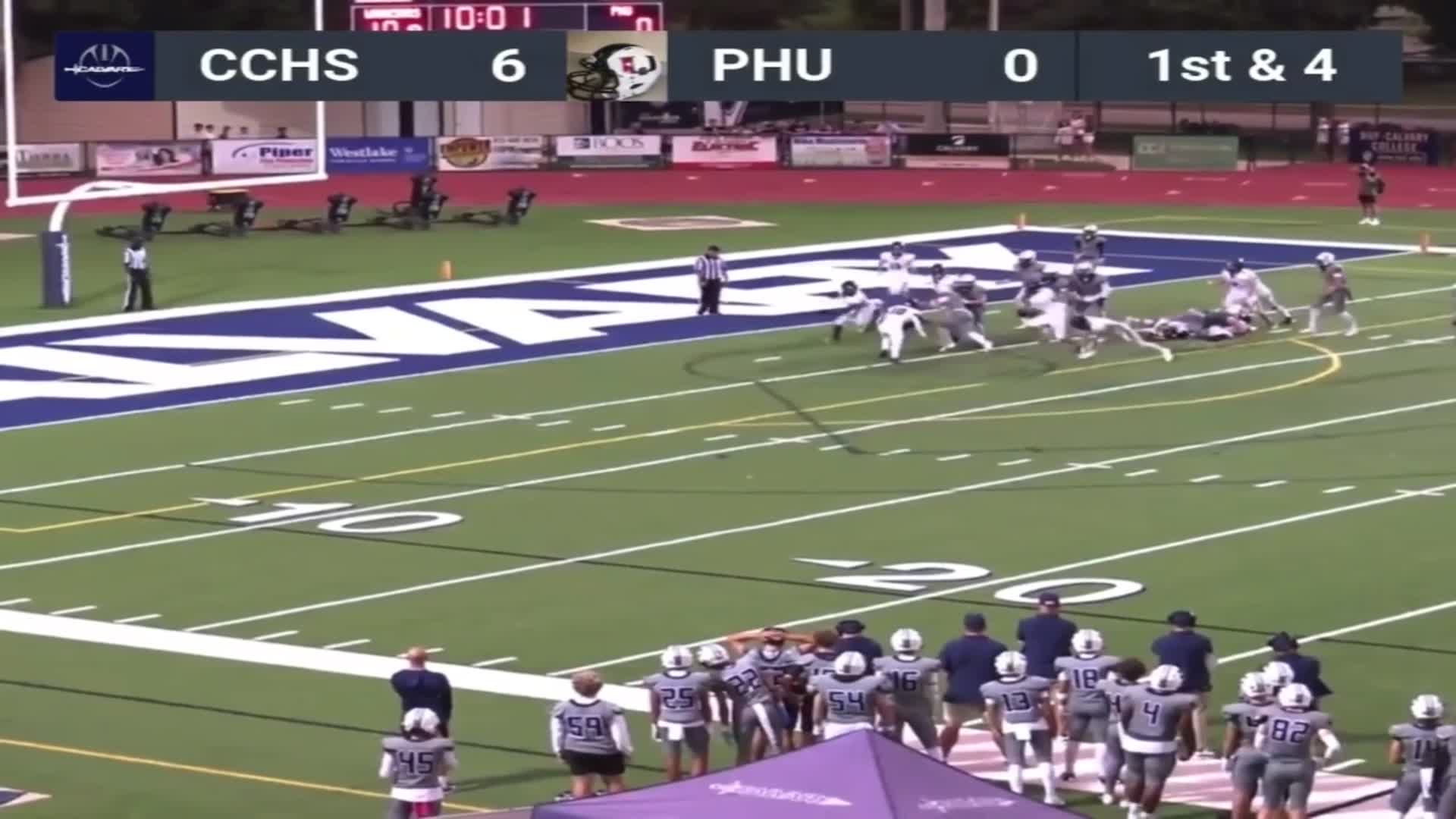 Football Recap: Quinn Conrad and Karston Ash Pace Calvary Christian Defense