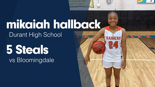 Mikaiah Hallback Game Report: @ Wharton