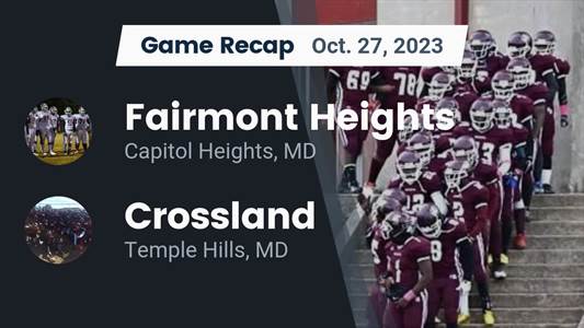 Football Game Recap: Fairmont Heights Hornets vs. Randallstown Rams
