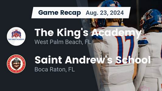 Football Recap: Saint Andrew's Triumphant Thanks to a Strong Effort ...