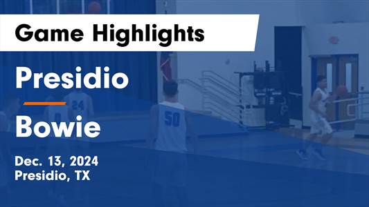 Basketball Game Preview: Presidio Blue Devils vs. Pecos Eagles
