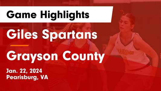 Basketball Game Preview: Giles Spartans vs. Fort Chiswell Pioneers