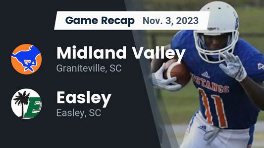 Football Game Recap: Easley Green Wave vs. Midland Valley Mustangs