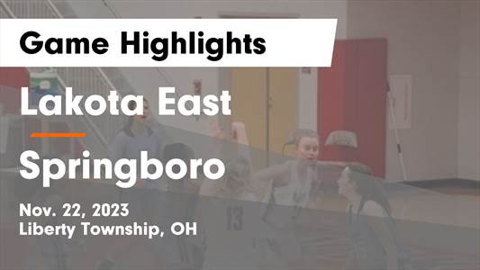 Basketball Game Recap: Springboro Panthers vs. Lakota East Thunderhawks