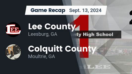Football Recap: Colquitt County Takes Down Ranked Lowndes
