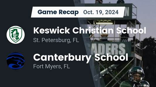 Football Game Preview: Keswick Christian Crusaders vs. Saint Francis ...