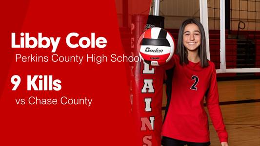 Libby Cole Game Report: vs Haxtun