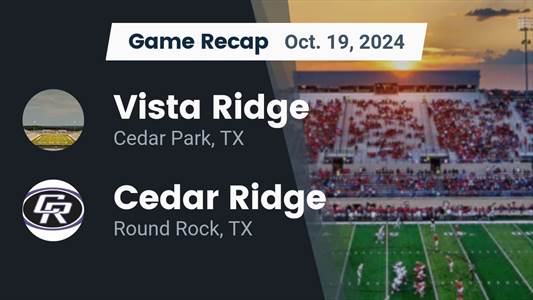 Football Game Preview: Vista Ridge Rangers vs. Manor Mustangs