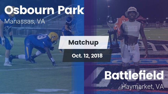Football Game Recap: Osbourn Park vs. Battlefield