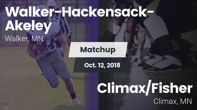 Football Game Recap: Walker-Hackensack-Akeley vs. Polk County West [Climax/Fisher]