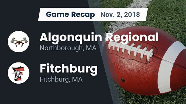 Football Game Preview: Algonquin Regional vs. Groton-Dunstable