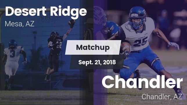 Football Game Recap: Chandler vs. Desert Ridge