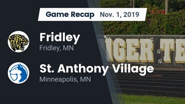 Football Game Preview: Fridley vs. Hutchinson