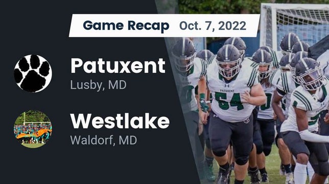 Football Game Preview: Patuxent Panthers vs. Dunbar Poets