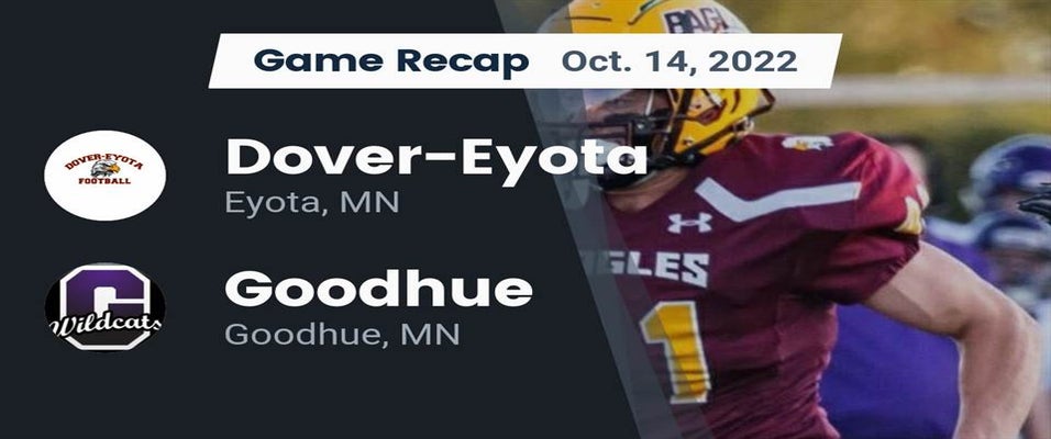 Goodhue vs Dover-Eyota | Football | 10/14/2022