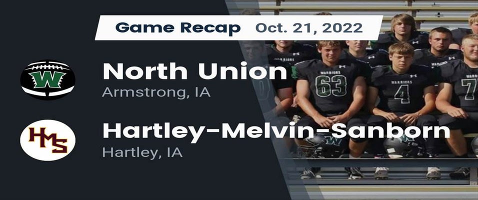 North Union vs Hartley-Melvin-Sanborn | Football | 10/21/2022