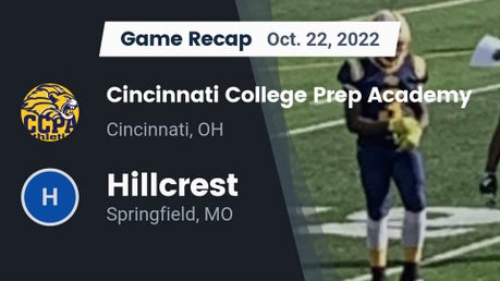 Cincinnati College Prep Academy vs Riverside | Football | 10/14/2022