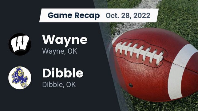 Football Game Preview: Dibble Demons vs. Wayne Bulldogs